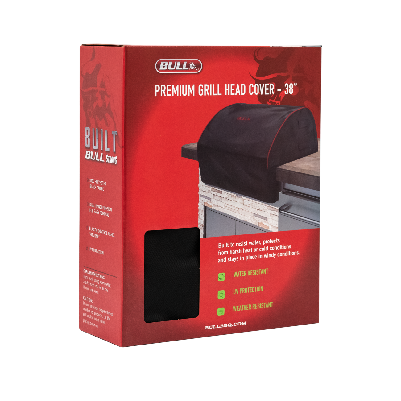 FOIL GREASE TRAY LINERS FOR 100CM GRILLS, PACK OF 12 - BULL BBQ EU